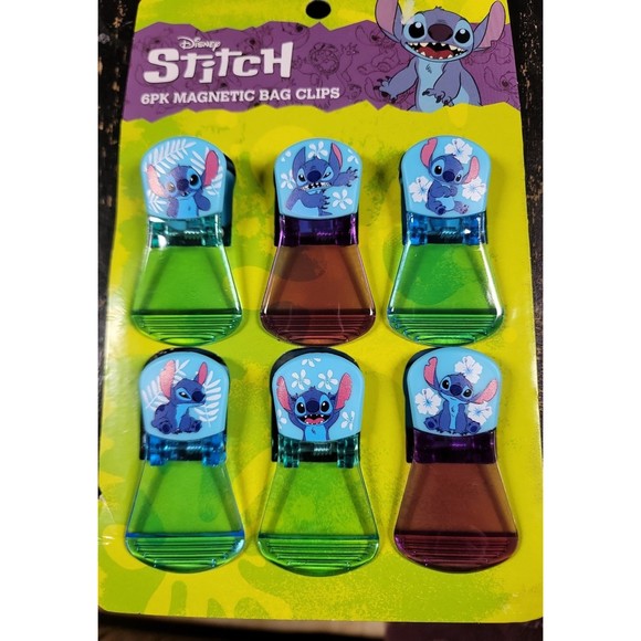 Kitchen | Disneys Lilo And Stitch Magnetic Bag Clips | Poshmark